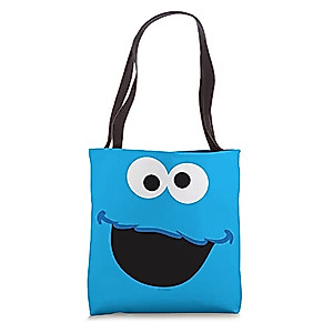 Sesame Street Cookie Monster Face Tote Bag