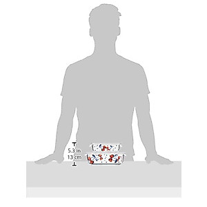 Kate Spade 890833 Vintage Cherry Dot 4-Piece Rectangular Storage Set