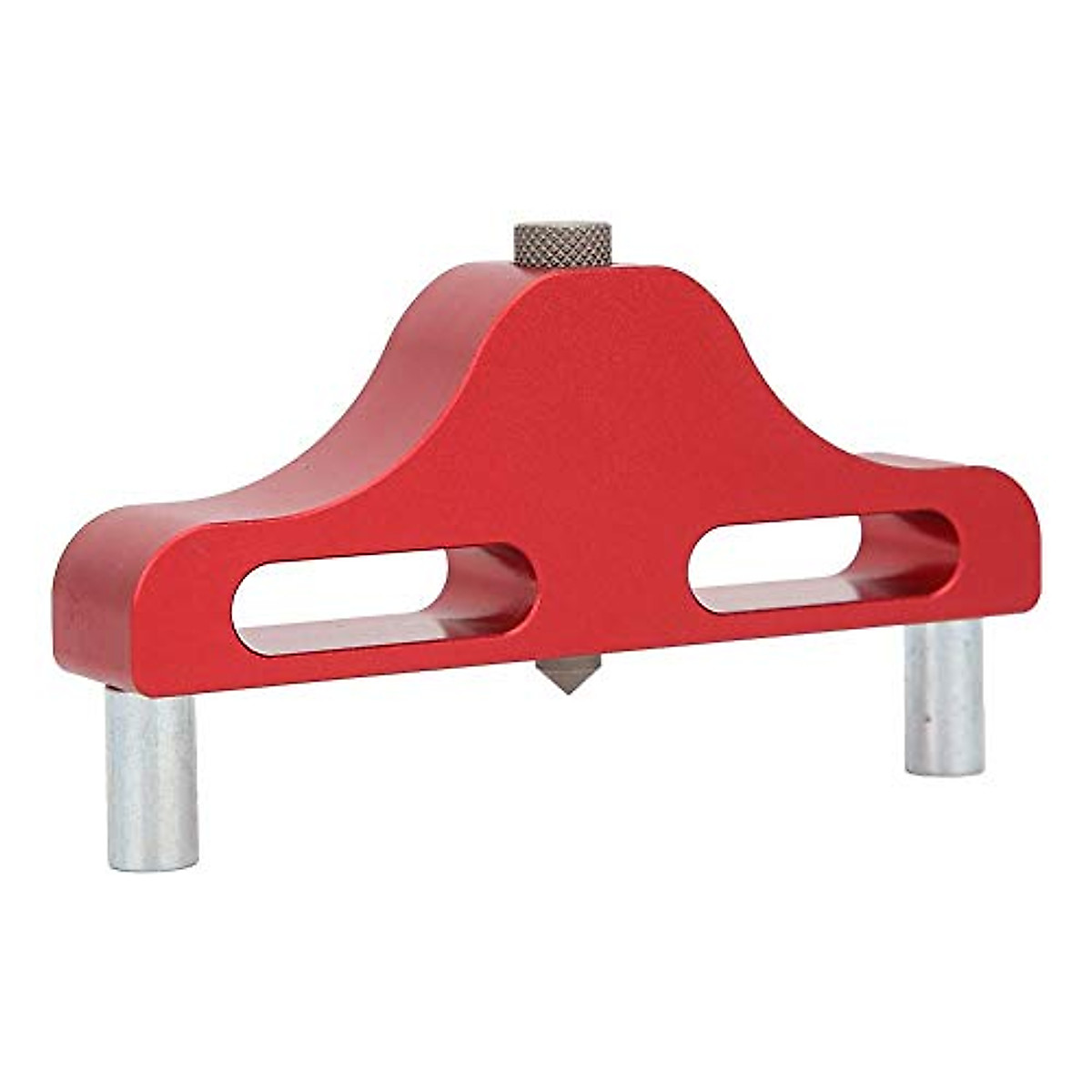 Woodworking Tool, Aluminum Alloy Exact Position Woodworking Accessories Woodworking Scriber, Hard And Durable Industrial for Woodworking(red)