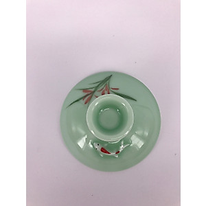 I-MART China Traditional Teacup, Chinese Tea Cup, Gaiwan Tea Cup (Lotus)