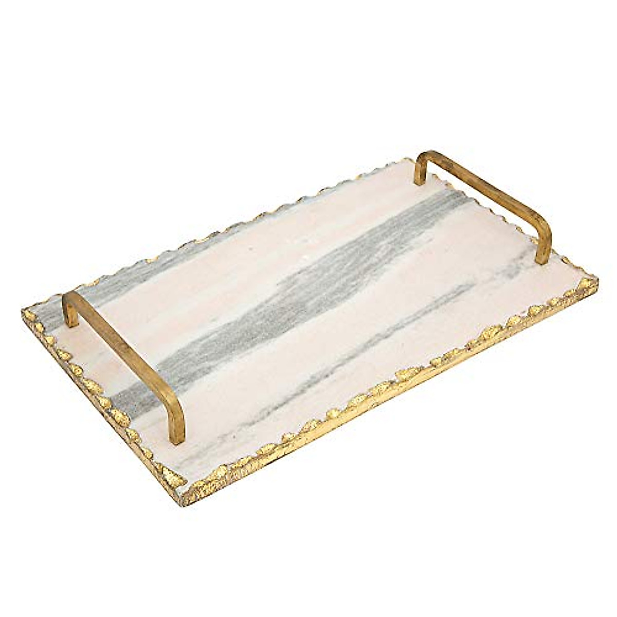 Godinger - Pink Marble Serving Board Decorative Tray for Appetizers, Desserts, Hors D'vour Dish
