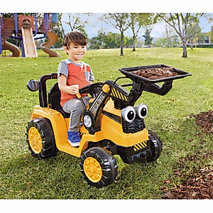 MGA Entertainment Little Tikes Cozy Dirt Digger 12V Battery Ride On ,53.00 L x 21.50 W x 25.50 H Inches