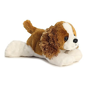 Aurora® Adorable Mini Flopsie™ Charles™ Stuffed Animal - Playful Ease - Timeless Companions - Brown 8 Inches
