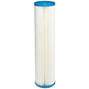 Hydronix SPC-45-2030 Pleated Water Filter Whole House Commercial Industrial Washable and Reusable 4.5" x 20" - 30 micron