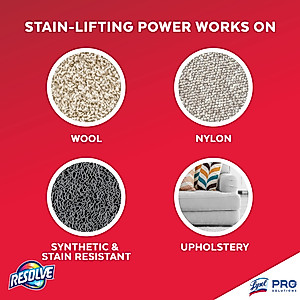 Resolve Professional Strength Spot and Stain Carpet Cleaner, Red, 32 Fl Oz (Pack of 1)