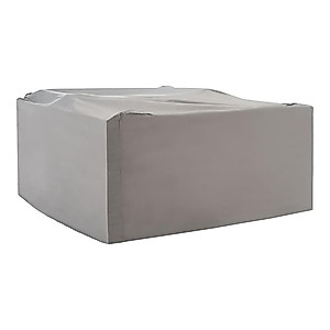 SAFAVIEH Outdoor Collection Alda Grey 4-Piece Weather-Resistant Set Cover