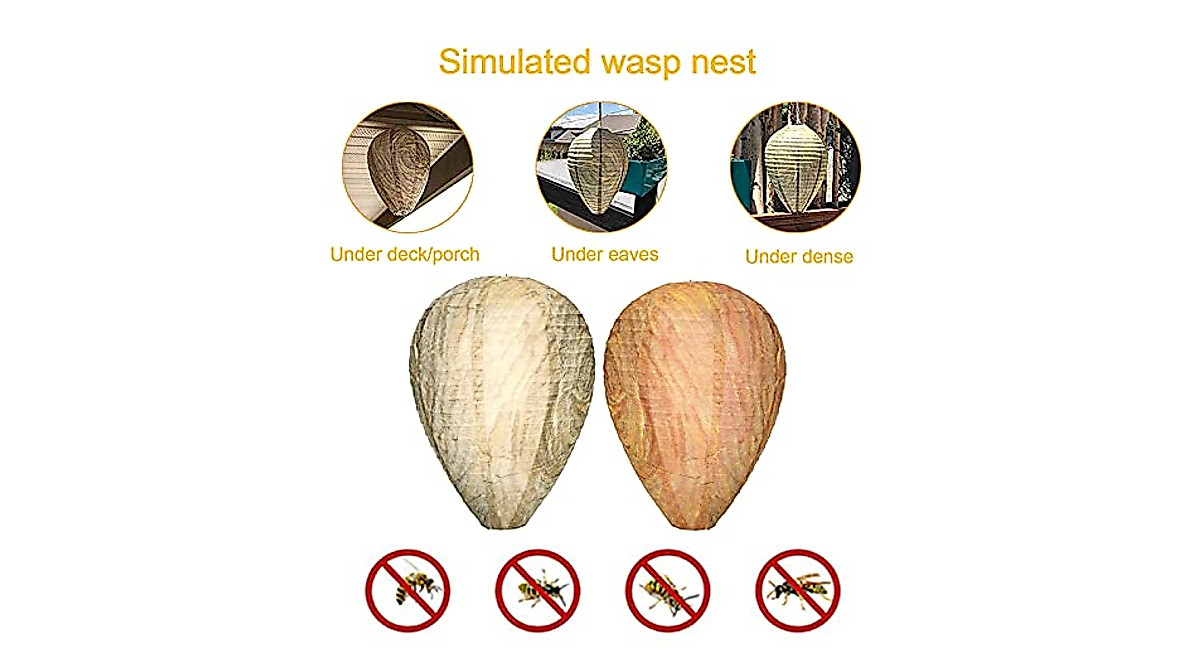 JOJOCY Wasp Nest Decoy - Effective Hornet Deterrent