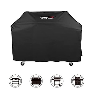 Royal Gourmet CR6412 64" Grill Cover, Durable Oxford Polyester Outdoor BBQ Cover, Water Resistant, Weather Protection, Black