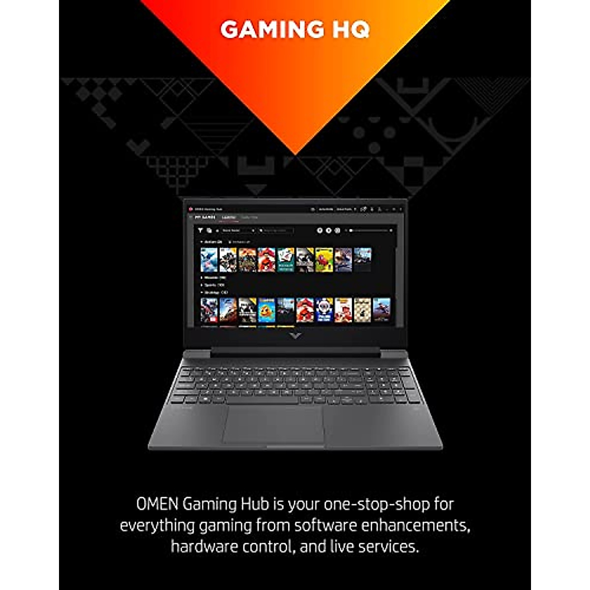 HP Victus Gaming Laptop, AMD Ryzen 7 5800H Processor, GeForce RTX 3050 Ti, 15.6" FHD 144Hz IPS Display, Webcam, WiFi 6, HDMI, Bluetooth, Enlarged Touchpad, Windows 11, Silver (32GB RAM | 1TB SSD)