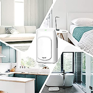 Hysure Electric Dehumidifier, Portable Deshumidificador with 2L(4.2 Pints) Water Tank, Small Dehumidifier for Bathroom, RV, Bedroom,Closet,Home
