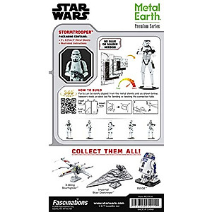 Metal Earth Premium Series Star Wars Stormtrooper 3D Metal Model Kit