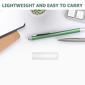 Baluue Optical Glass Hexagonal Prism for Teaching Light Spectrum Physics and Photo Photography Cylindrical Prism for School