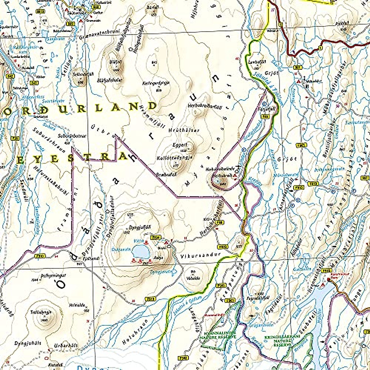 Iceland Map (National Geographic Adventure Map, 3302)
