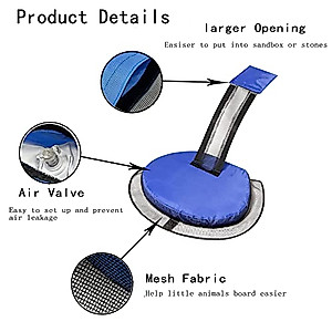 Pool Animal Escape Ramp,2 Pack Green Frog Saver for Critters, Pool Pad for Toads, Mice, Birds to Escape