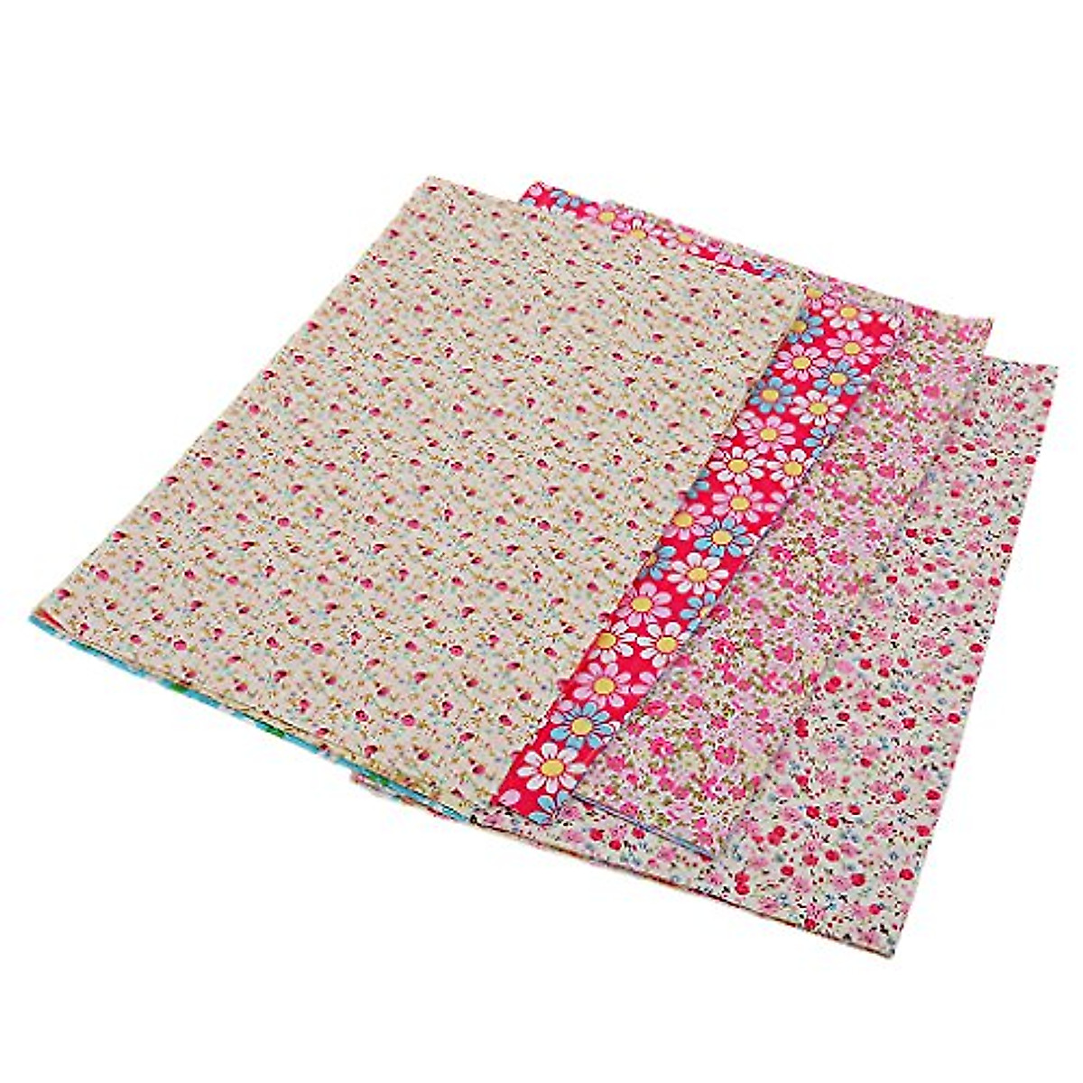 LoveinDIY 30pcs Assorted Floral Print Cotton Fabric for Dolls Bag Sewing Craft 30x20cm