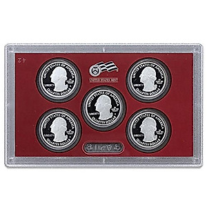 2010 S Silver Proof Set with damaged box Various US Mint Proof