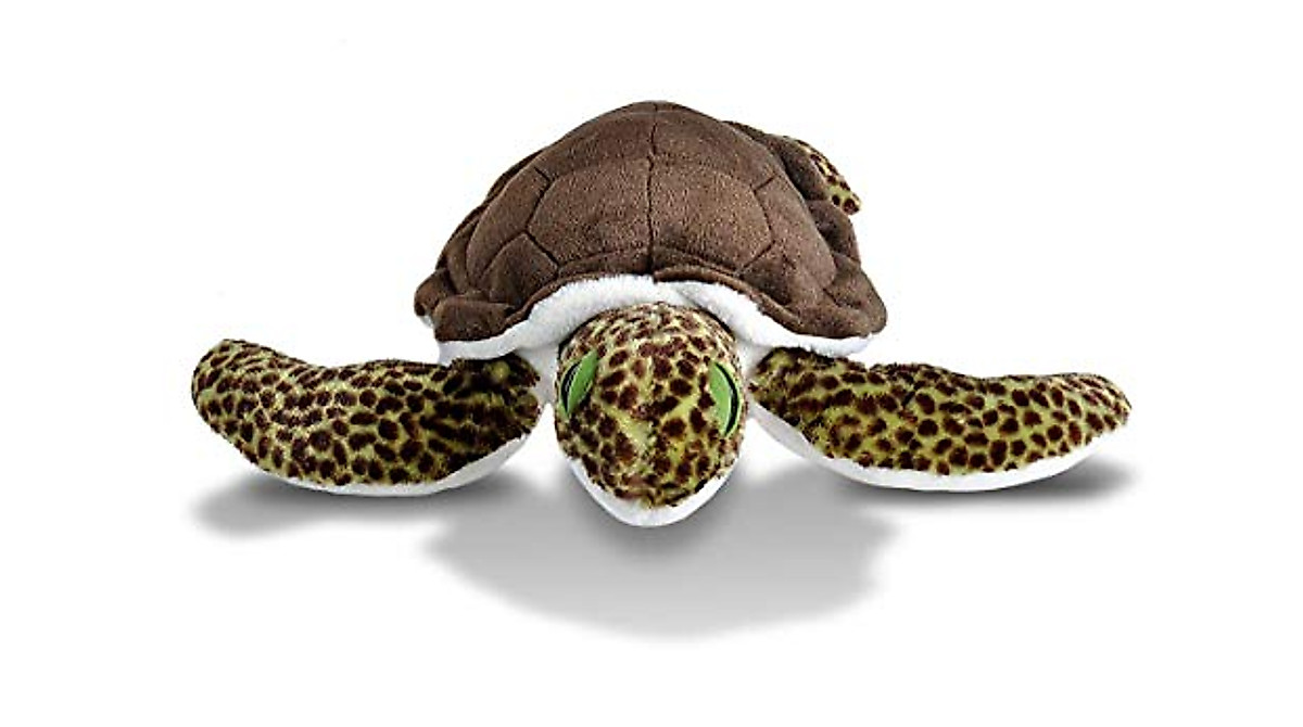 Wild Republic Sea Turtle Plush - Cuddly 12" Toy