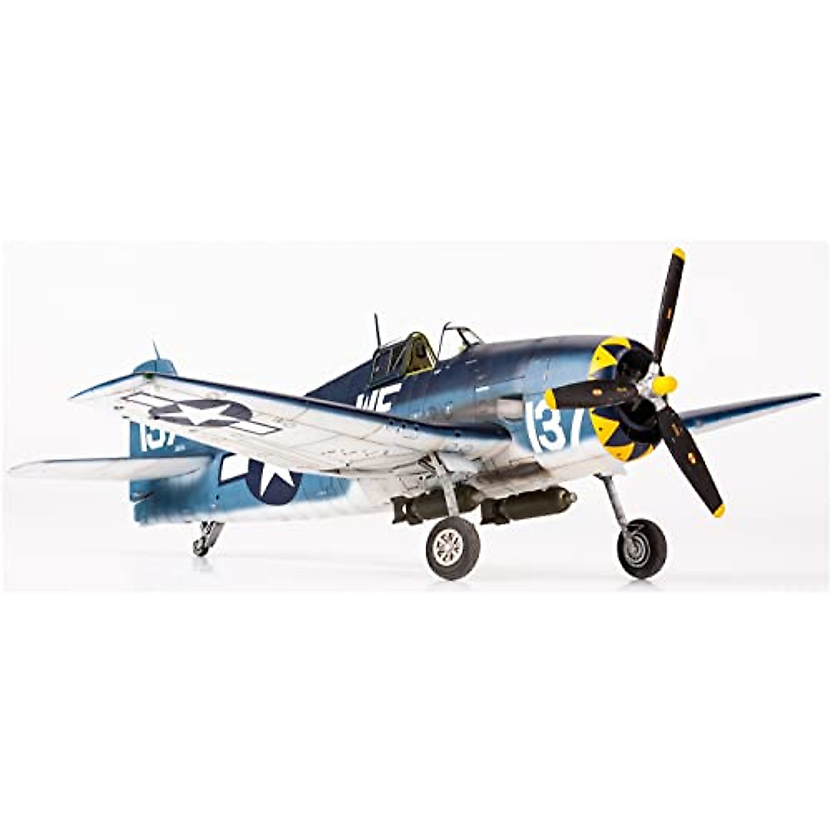 Eduard EDK8227 1:48 Profipack-F6F-3 Fighter WWII Model Kit, Various