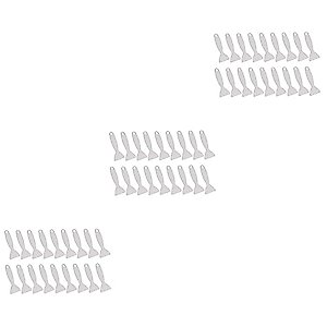 Vaguelly 60 Pcs Refrigerator Deicer Ice Remover Scoop ice Scraper for Freezer Household Tools Fridge ice Shovel ice Shovel for Fridge Plastic ice Shovel White ice Machine pp Clean Child