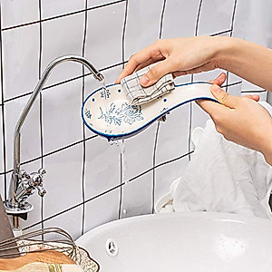 KINGSBULL HOME Spoon Rest for Stove Top Spoon Rest for Kitchen Counter