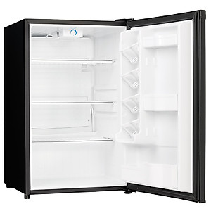 Danby Designer 4.4 Cu. Ft. Mini Fridge + TOSHIBA 1.2 Cu Ft Countertop Microwave Oven