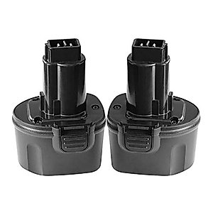 CEENR 2Pack 7.2V 4000mAh Battery Replacement for Dewalt 7.2Volt Battery DE9057 DW9057 DE9085 DW920 DW920K DW920K-2 DW920K2 DW925K DW925K-2 DW925K2 DW968K