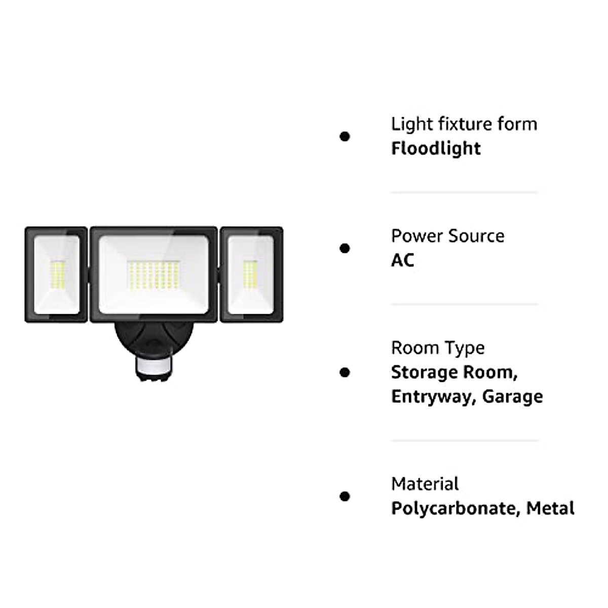 Onforu 65W LED Security Lights Motion Sensor Light Outdoor with Remote Control, Dusk to Dawn Security Lights, 3 Modes, 6500LM, 6500K, IP65 Waterproof Flood Light Motion Detector Hardwired Wall Light