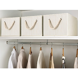 StorageWorks 32L Storage Baskets for Organizing and Narrow Storage Bins, Small baskets for Organizing