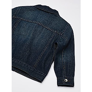 The Children's Place Baby and Toddler Jacket, Dark Stone Denim Single, 5T