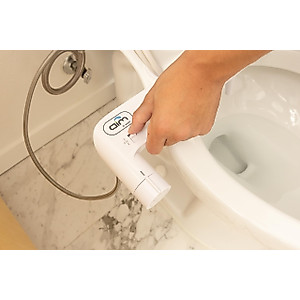Bidet Attachment with Nozzle Angle Adjuster