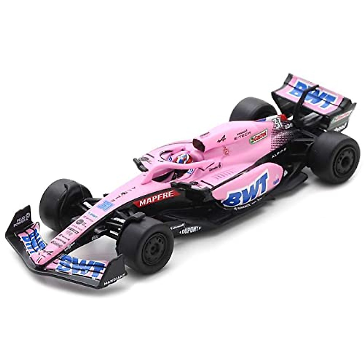 Alpine A522#31 Esteban Ocon BWT F1 Formula One World Championship (2022) 1/64 Diecast Model Car by Sparky Y251