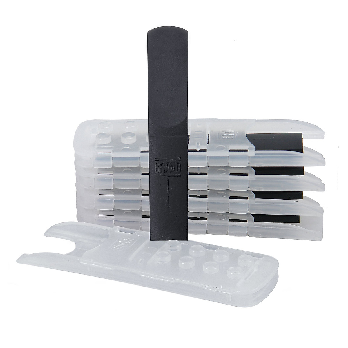 Bravo Synthetic Reeds for Bb Clarinet - Strength 3.0 (Box of 5), Model BR-C30