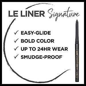 L'Oreal Paris Makeup Le Liner Signature Mechanical Eyeliner, Easy-Glide, Smudge Resistant, Bold Color, Long Lasting, Waterproof Eyeliner, Taupe Grey Tweed, 0.011 oz., 1 count