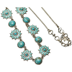 Lucky Brand Turquoise Collar Necklace