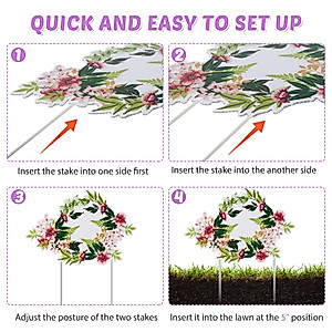 Thten 14 Pack 12 Inch Welcome Home Yard Sign with Stakes for New or First-Time Homeowners,Welcome a New Baby, Military, the Sick or Service Member Home Sign,Deployment Homecoming or Housewarming