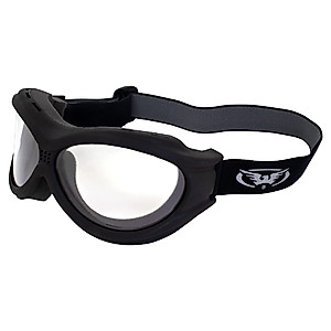 Big Ben Goggles Matte Black Frame Clear Lenses