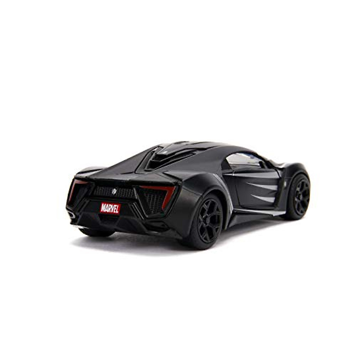Jada Toys Metals Die-Cast Avengers W Motors Lykan HyperSport, 1:32 Scale Die-Cast Vehicle Black (JA30302)