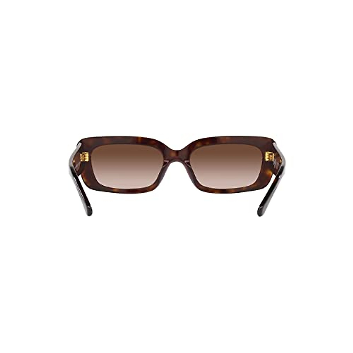 Vogue Eyewear Women's VO5440S Square Sunglasses, Dark Havana/Brown Gradient, 52 mm