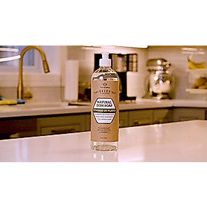TriNova Natural Dish Soap Organic Formula - for Cleaning Dishes & Washing All Kitchen Items. Powerful & Eco Friendly Cleaner (2 Pack of 24 oz Bottles)