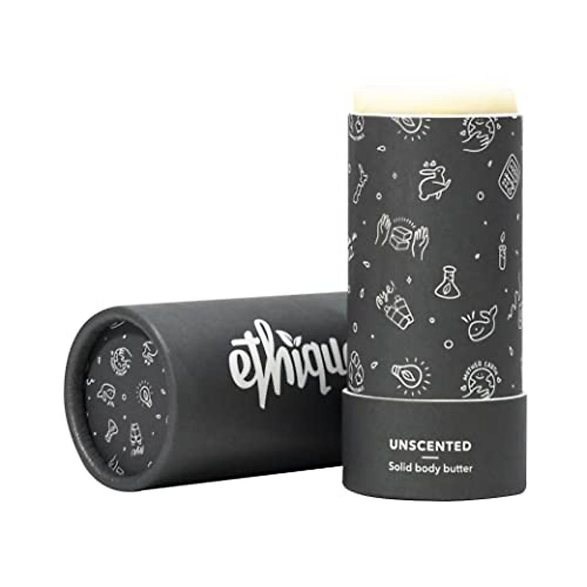 Ethique Nourishing Unscented Butter Block - Moisturizing Tube - Plastic-Free, Vegan, Cruelty-Free, Eco-Friendly, 3.53 oz (Pack of 1)