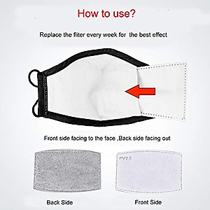 Millton PM 2.5 Filters 5 Layers Filters Activated Carbon Filters (20 Pcs)
