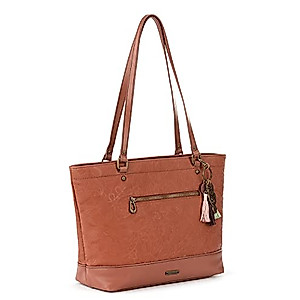 Sakroots womens Arcadia Recycled Metro Tote, Tobacco, One Size US