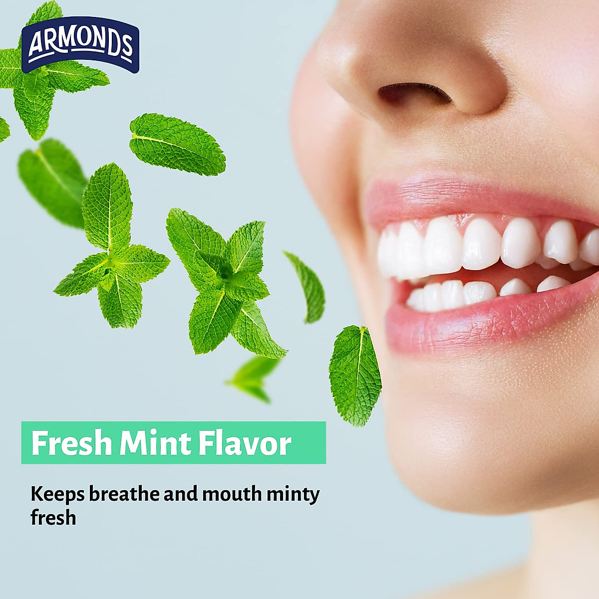 Armonds ProPicks Original Dental Picks for Teeth Cleaning - Disposable Plastic Toothpicks for Teeth & Gums - Cleans Teeth & Massages Gums - Fresh Mint Flavor - 3 Packages x 120 Interdental Tooth Picks