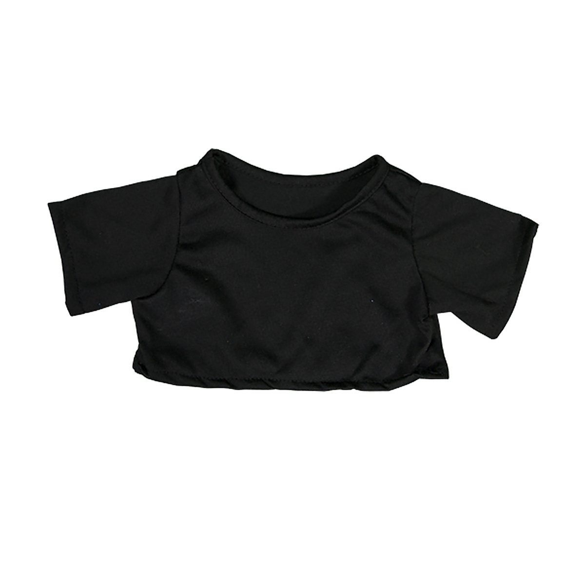 Black T-Shirt Teddy Bear Clothes Fits Most 14"-18" Build-a-Bear and Make Your Own Stuffed Animals