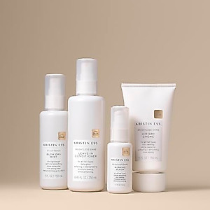 Kristin Ess Hair Weightless Shine Leave In Conditioner Spray for Curly, Straight & Dry Damaged Hair - Vegan, Sulfate Free + Paraben Free - Moisture Repairing Detangler Spray for Frizzy Hair, 8.45 oz.