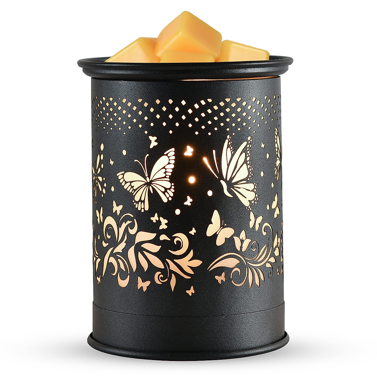kobodon Metal Wax Warmer,Wax melt Warmer,Candle Wax Burner, Electirc Wax Melt Warmer Candle Melter as Gifts for Moms Grandma Women Girls(Butterfly)……