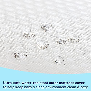 Graco 6-Inch Dual-Comfort 2-Sided Premium Foam Crib & Toddler Mattress – GREENGUARD Gold and CertiPUR-US Certified, 100% Machine Washable, Breathable, Water-Resistant Cover, Dual-Sided