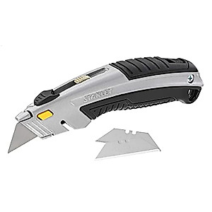Stanley 0-10-788 Instant Change Retract Knife, Grey