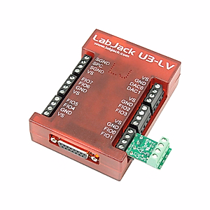 Lab jack Low-Voltage U3-LV USB Module - High-Speed Data Acquisition DAQ Device with 4 Analog Inputs – Digital I/O and Flexible I/O Channels - Compatible with Third party Software