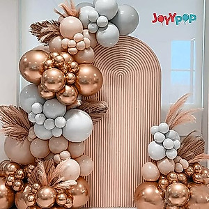 JOYYPOP Gold Rose Balloons Garland Arch Kit, For Baby Shower Wedding Birthday Party Decorations